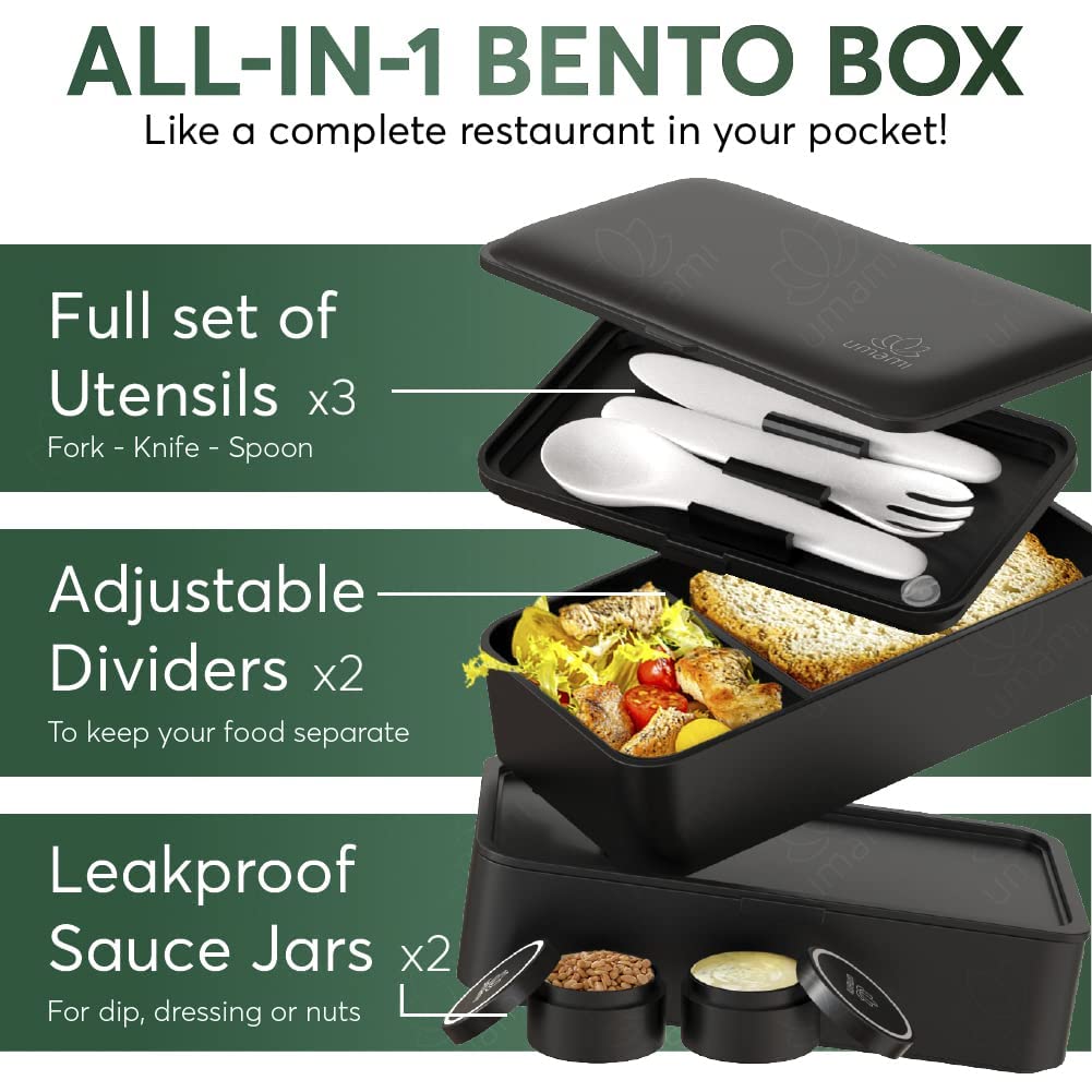 Original Bento Box Classic Matt Black – Umami Bentos